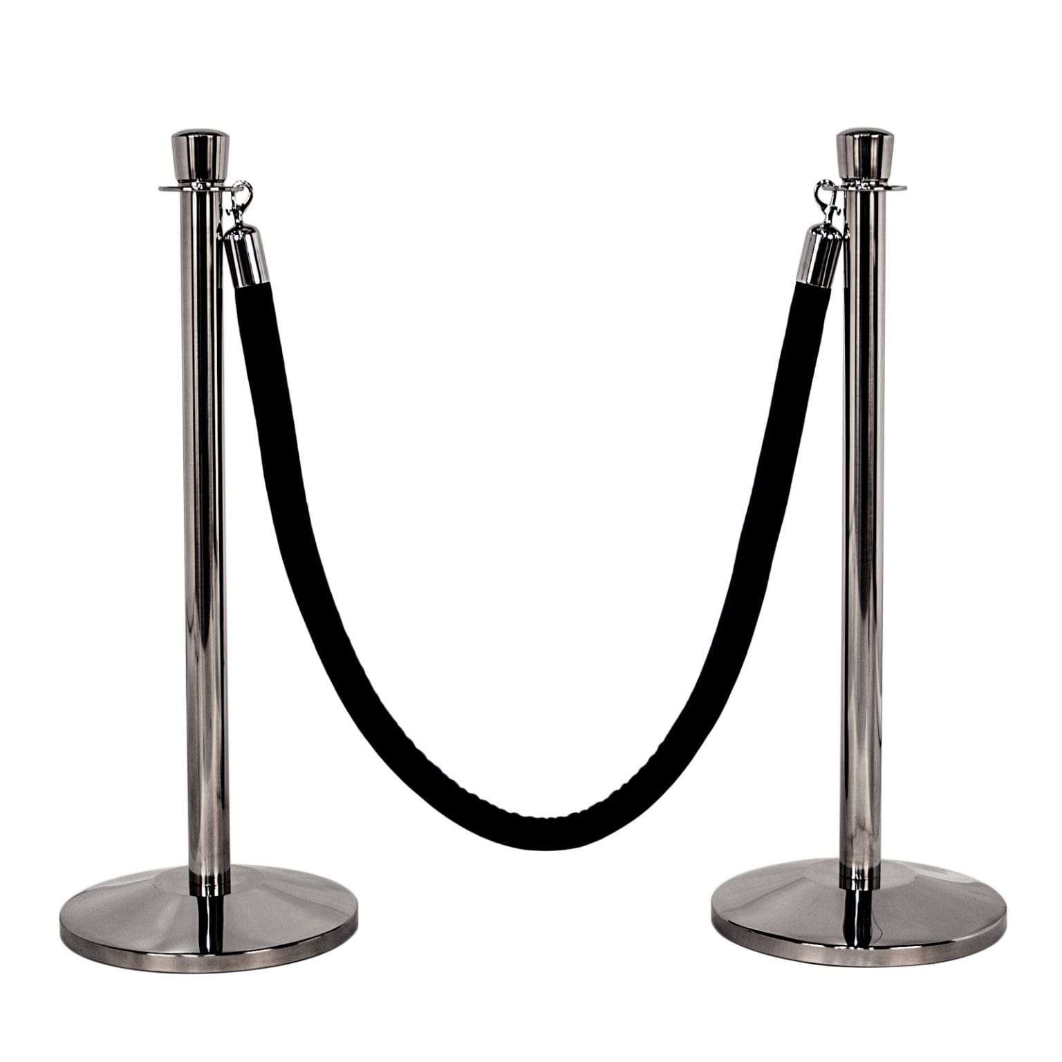 Stanchions Hire Melbourne | Chrome Silver Stanchions & Rope Barrier Hire