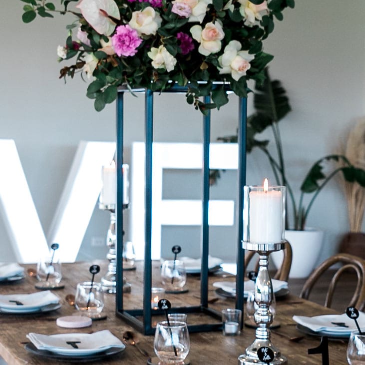 Flower Centrepiece Stands | For Hire in Melbourne